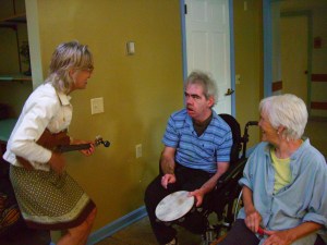 Music therapy transforms an evening at a group home | COFAR blog